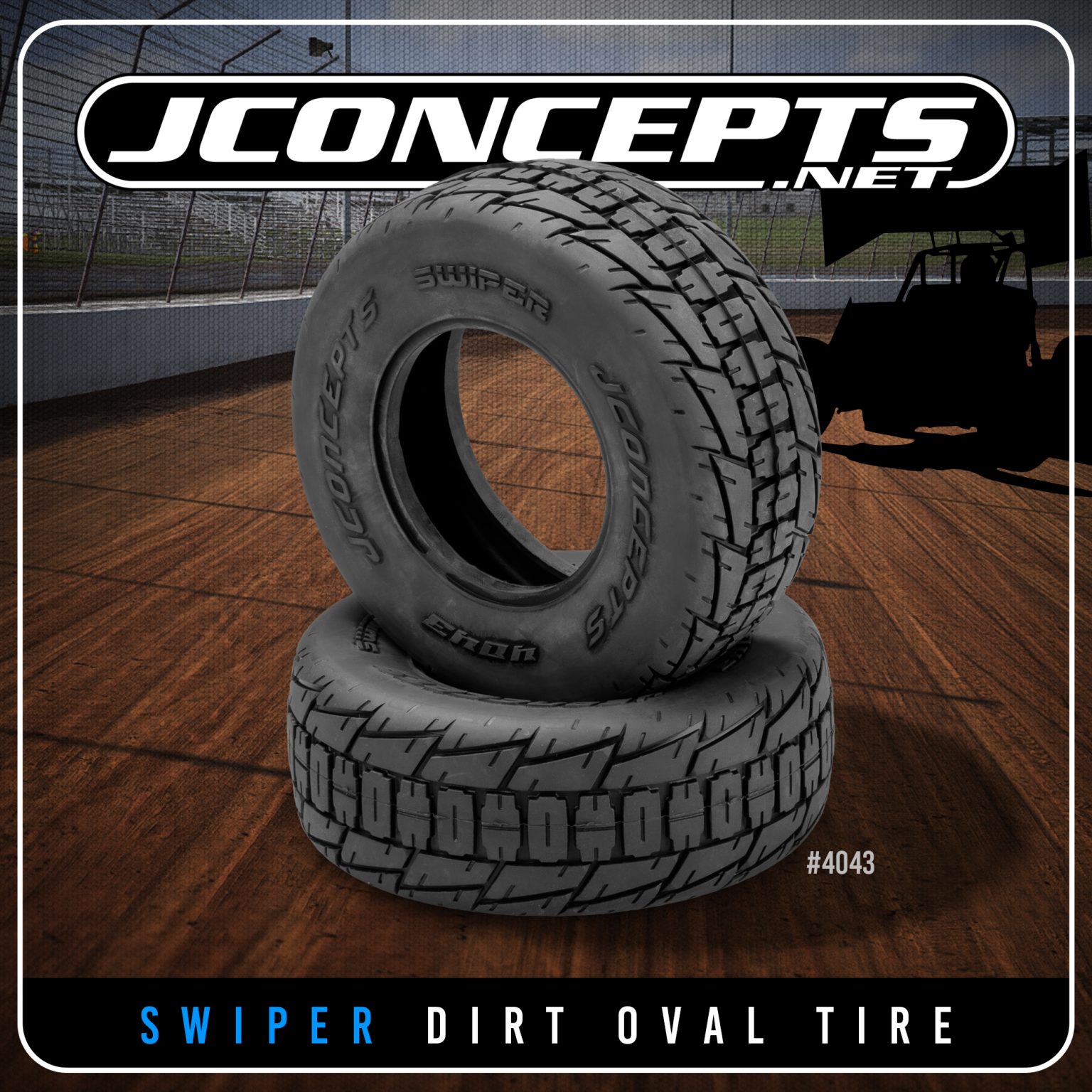 JConcepts New Release – Swiper 1/8th and SCT Dirt Oval Tire – JConcepts ...